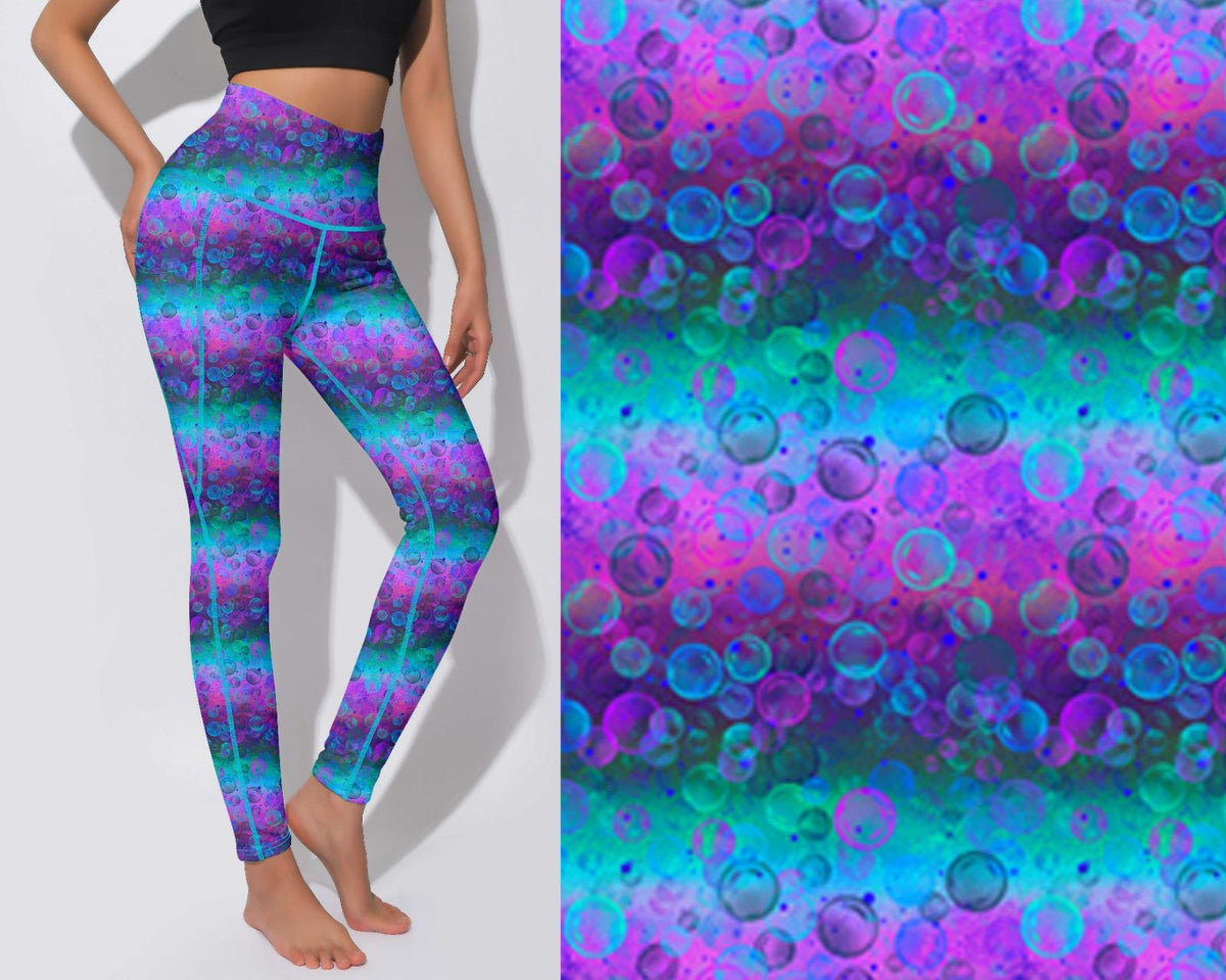 P. Active Leggings - Bubble Bliss (seams/pockets) – Carolina Dress Room